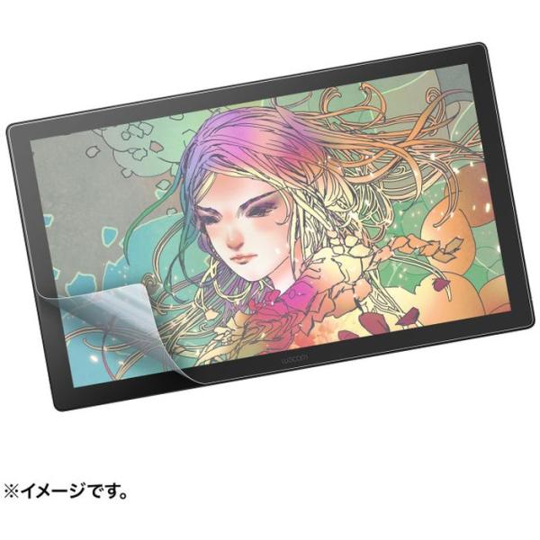 ●紙のような描き心地のフィルム。  ●反射防止フィルムを採用しており周囲からの反射を防止します。 ●接着面にシリコン素材を使用していますので、液晶画面を含め表全体にぴったり貼り付きます。  ●両面テープなどは不要です。  ●専用タイプなので...