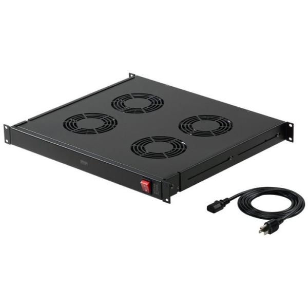 シンプル操作で確実に冷却。19インチラック対応のファンユニットです。