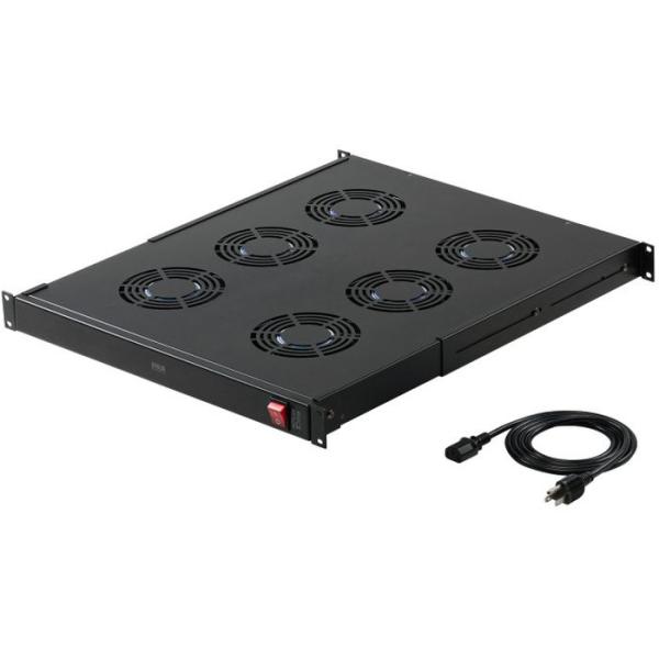 シンプル操作で確実に冷却。19インチラック対応のファンユニットです。