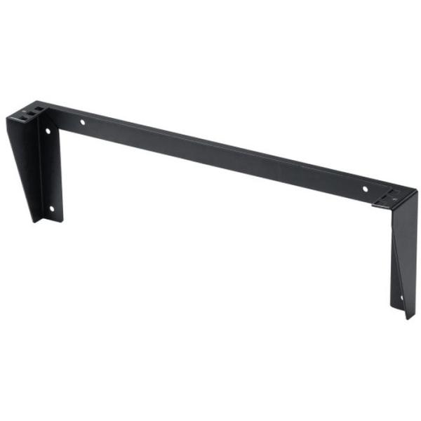 ネットワーク機器やパッチパネルを省スペースで設置したい方に最適で、壁面やデスク下へ柔軟に取り付けられる便利な1Uラックブラケットです。