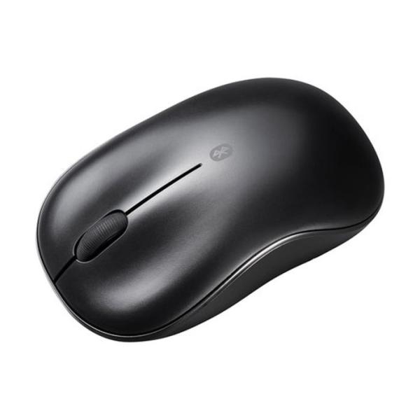 スタンダードな3ボタンのBluetoothマウスです。Bluetooth Ver.5.0規格に対応し、Bluetooth内蔵のパソコンにレシーバーなしで接続できます。通信範囲が半径10mの広範囲で安定したデータ通信が可能です。スマートフォン...
