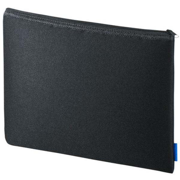 ソフトな手触りで、クッション性もあり、大切な機器をキズから守ります。バッグの中の整理に最適です。10.1型までのタブレットの収納に最適なサイズです。■カラー：ブラック■サイズ：外寸/W295×D20×H225mm 参考収納寸法/W265×D...