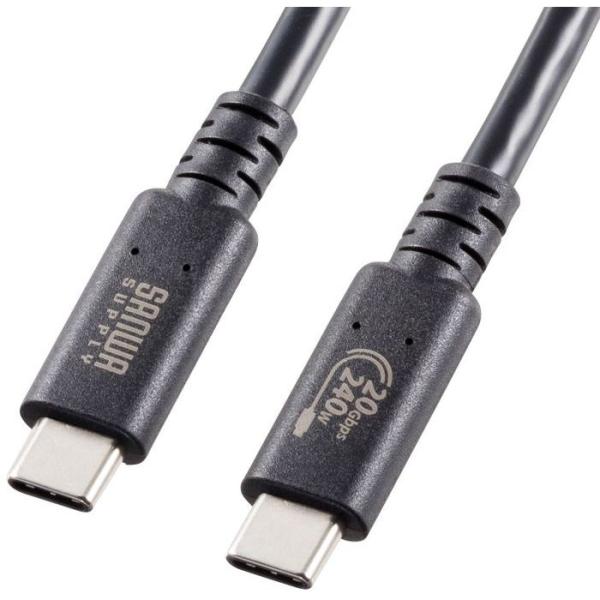 ●USB Type-Cポートを持つパソコンやタブレット端末などと、USB機器(Type-Cポートを持つ機種）を接続するためのケーブルです。 ●コネクタの表・裏を気にせず使える　USBタイプCコネクタを採用しています ●USB IF(USB ...