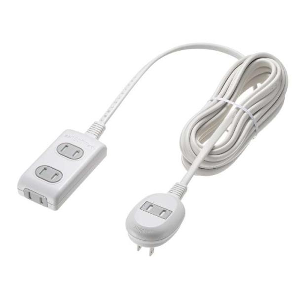 ●プラグにシャッター付差込口が1個付いているので、壁のコンセントを無駄なく使えて便利です。●ほこりによる火災予防や赤ちゃんのいたずら防止に有効なシャッター付き。●プラグの刃の根元にはトラッキング火災予防に有効な絶縁キャップが付いたL型プラグ...