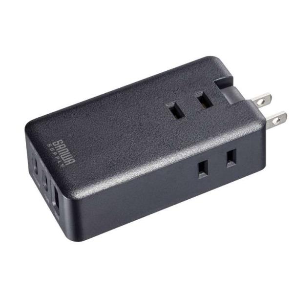 ●AC3個口に加え、Type-C×2とUSB-A×1を搭載し、最大6台の機器を同時に接続できます。●PD33W対応のUSB Type-Cポートでスマホやタブレットも急速充電でき、効率的に電源を供給します。●手のひらサイズのコンパクト設計で、...