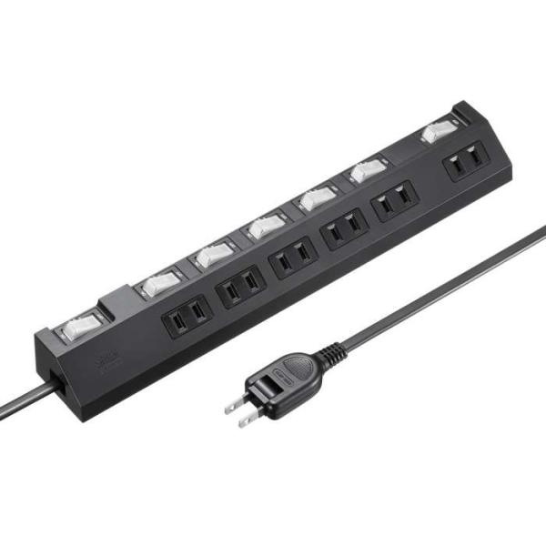 ●個別スイッチにより、機器ごとのON・OFFが可能な為、必要でない機器をこまめにOFFにすることで待機電力を減らし、節電や節約効果に役立ちます。●ホコリ防止シャッターを採用している為、使用しないコンセントへのホコリなどの侵入を防ぎ、火災など...