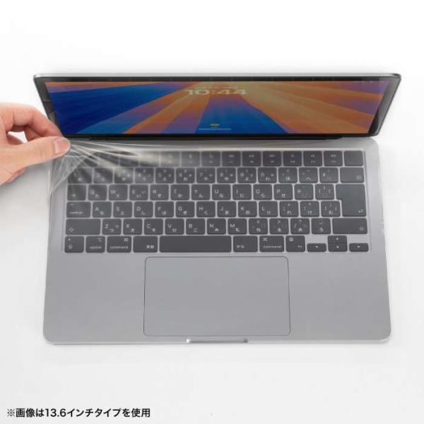 ●Macbook Proのキーボードからトラックパッド、パームパッドまで全面をカバーします。●カバーしたままTouch IDの操作が可能です。●被せるだけの簡単取り付けです。●水、ほこりの浸入からキーボードを守ります。●カバーをしたまま閉じ...