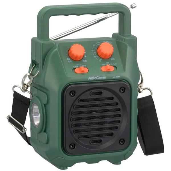 ●熊よけや、山菜採り・山歩きのお供に。 ●ラジオの音声が鈴の音代わりとなって、自身の存在を周囲の動物に知らせます。 ●受信ノイズによりいち早く雷などを察知、身の安全を多面的にサポート。 ●AM局も聴けるワイドFM対応で、選局しやすいDSP回...