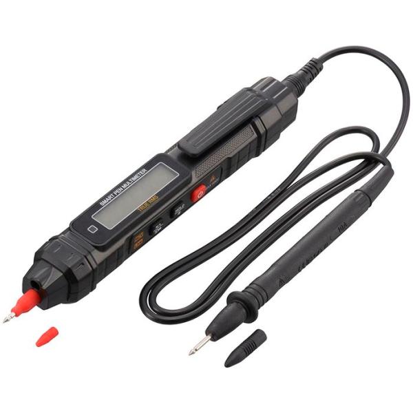 測定項目自動検知。4000カウント表示。真の実効値（TRUE RMS）タイプ。LEDライト付き/表示画面にバックライト付き。データ保持機能。オートパワーオフ機能。市販のワニ口クリップとの併用で、片手操作も可能。