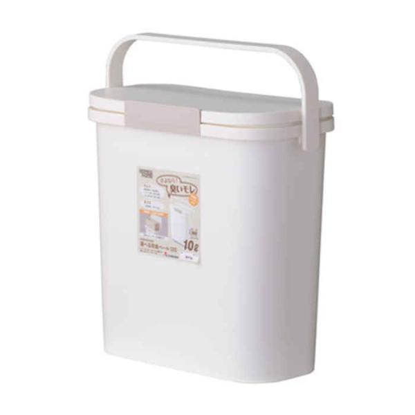 生ごみやオムツなどの臭いが漏れないダストボックスです。コンパクトなサイズなので狭いスペースにもピッタリフィットします。蓋はパッキン付きでしっかり防臭。中バケツが付いているのでお手入れも簡単、袋をかけるフック付きで使い易さも抜群です。ごみ箱と...