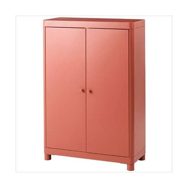 マットな質感と洗練されたシンプルデザイン スチールを使用したシンプルでモダンなチェスト。マットな質感となめらかな曲線が美しく、空間に上品な印象を与えます。収納するものによって高さを変えることができる可動棚のため、スペースを活かして使用できま...