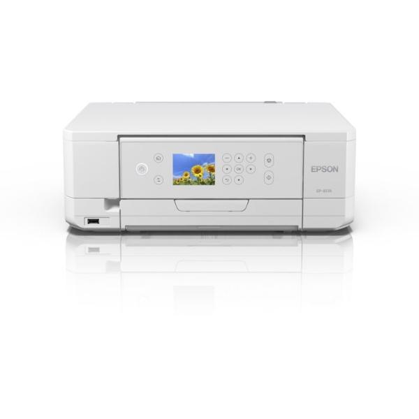 インクジェット複合機 EP-817A(6色独立インクタンク/2.7型/W-LAN/H-USBｘ2/レーベル印刷/A4)。