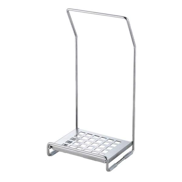 置き場に困るコンタクトケース・メガネのスタンドです。コンタクトを置くスペースは乾燥しやすいようにメッシュになっていますコンタクトを使用しない方はアクセサリースタンドとしても使用可能ですオールステンレス製でさびにくく衛生的ですクッションゴム付...