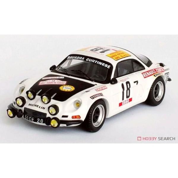 トロフュー（Trofeu）｜Trofeu 1/43 アルピーヌ ルノー A110 1978年ツール・ド・コルス ＃18 Ange-Marie Venturini / Dominique Simonini｜RRfr73。