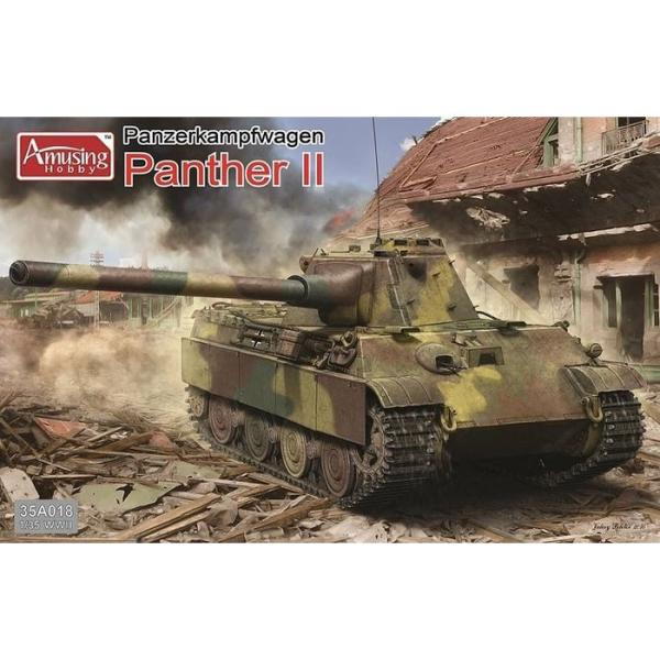 パンサーＩＩは1943年から開発が始められ、防御力の強化と生産性を向上させた足周りを特徴としていました。砲塔はパンサーより小型の砲塔が計画されました。車体部分のみが完成したのは1943年8月のことです。実戦に使われることはなかったパンサーI...