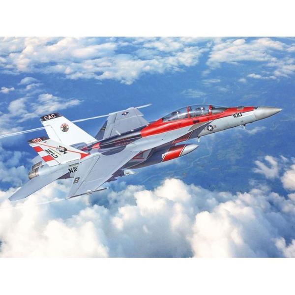 イタレリ 1/48 F/A-18F スーパーホーネット 米海軍特別塗装。