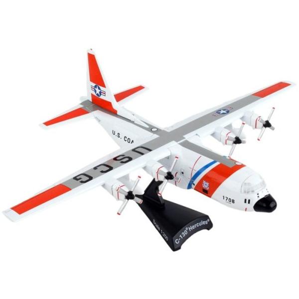 国際貿易｜POSTAGE STAMP 1/200 C-130 ハーキュリーズ USCG。