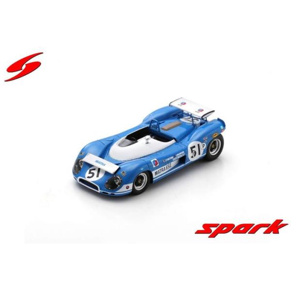 SPARK JAPAN｜1/43 Matra MS650 No.51 BOAC 1970 J. Brabham - J-P. Beltoise。