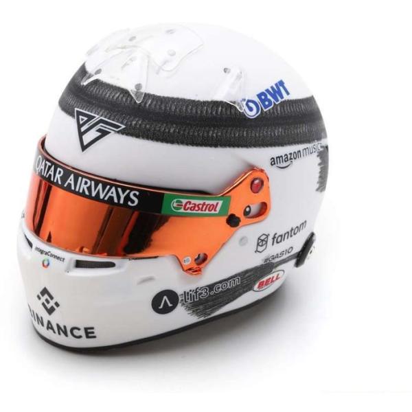 1/5スケール F1ドライバー ヘルメットコレクション。