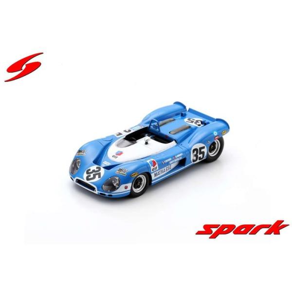 SPARK JAPAN｜1/43 Matra MS650 No.35 12H Sebring 1970 D. Gurney - F. Cevert。