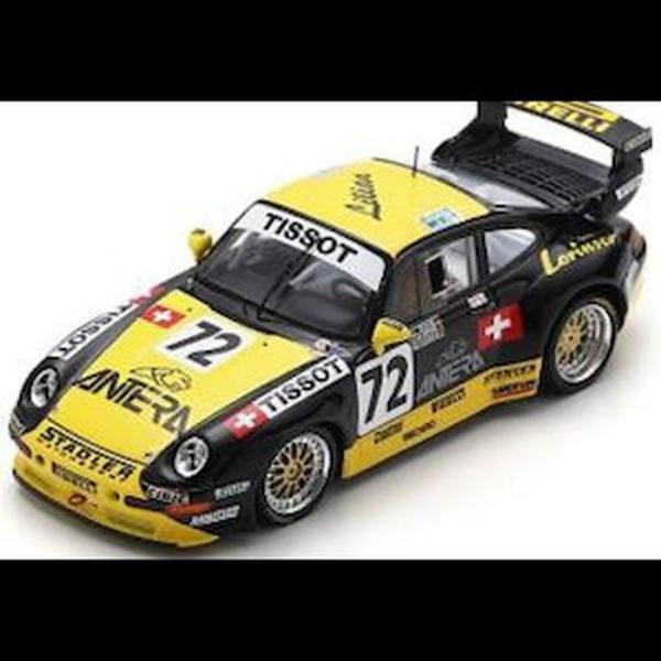 SPARK JAPAN｜Porsche 911 GT2 No.72 Stadler Motorsport Le Mans 24H 1996 E. Calderari - L. Bryner - U. Richter。