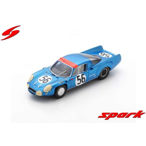 スパーク（SPARK）｜1/43 Alpine A210 No.56 24H Le Mans 1967 G. Larrousse- P. Depailler。