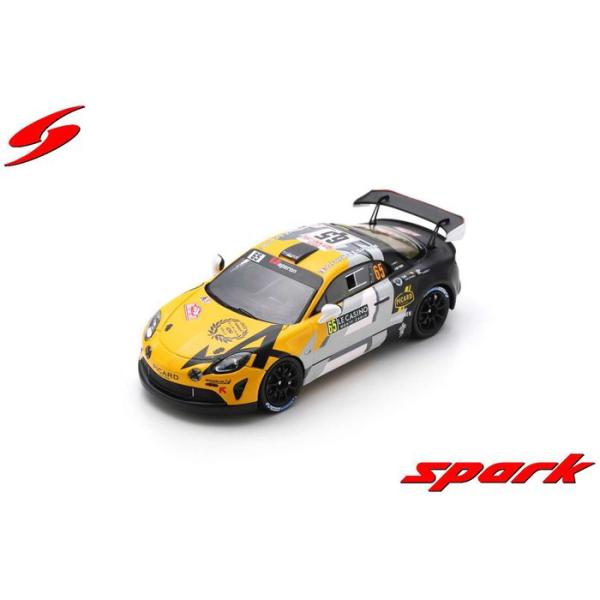 スパーク（SPARK）｜1/43 Alpine A110 Rally RGT No.65 Picard Racing Rally Monte Carlo 2023 G. Fontalba - S. Hermet。