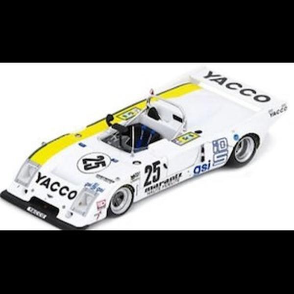 SPARK JAPAN｜Chevron B36 No.25 17th Le Mans 24H 1980 B. Sotty - P. Hesnault - D. Laurent。