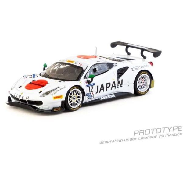 Tarmac Works 1/64 Ferrari 488 GT3  FIA GT Nations Cup 218  T. Kondo / K. Seto。