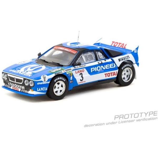 Tarmac Works 1/64 Lancia 37 Rally Ypres 24 Hours Rally 1983 J.C. Andruet / F. Sap。