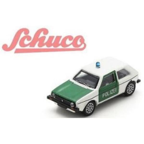 シュコー（Schuco）｜1/87 VW Golf I POLIZEI。