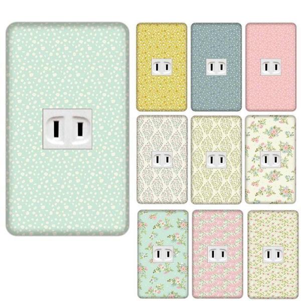 お引っ越しやお部屋の模様替えに！アクセントとして取り入れられるオリジナルコンセントカバーです。どんなお部屋にも合うものをお選びいただけます。※UV塗装の仕様上、塗装ムラができる場合があります。※写真はイメージです。実際の商品とは色味等が若干...