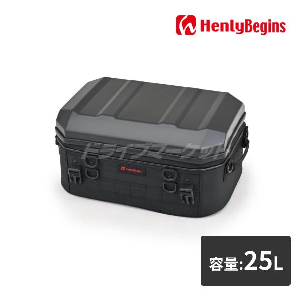【送料無料】【代引手数料無料】DAYTONA Henly Begins(ヘンリービギンズ)  DH-773 シェルシートバッグ 25L 商品番号：48667いつでも気が向いたらツーリング。気軽に使える日帰り〜1泊サイズ。・タイプ：ブラック・...