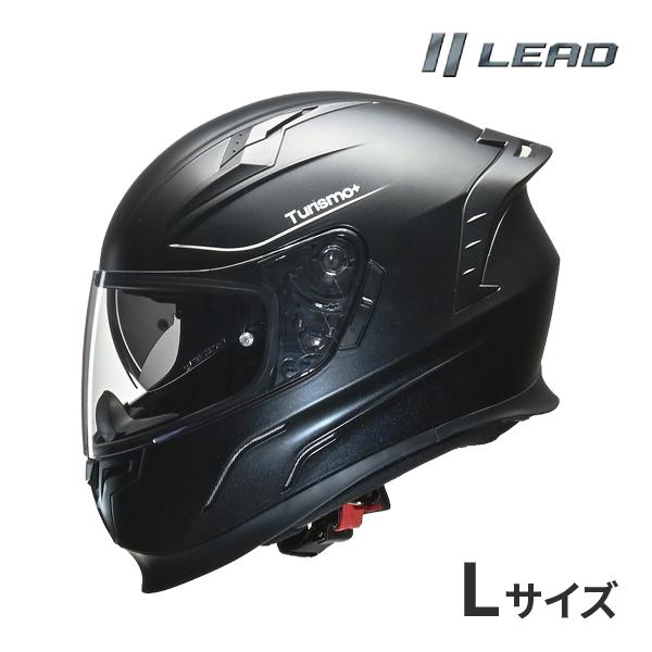 【送料無料】【代引手数料無料】リード工業 LEAD TURISMO Plus (ツーリスモ プラス) フルフェイスヘルメットカラー：マットブラックサイズ：L(59〜60cm未満)規　格：PSC、SG（全排気量対応）重量：約1750g 素材：...