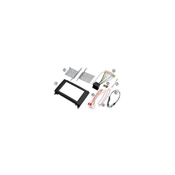 【送料無料】【代引き手数料無料】GE-MB210G カナック メルセデスベンツＡクラス＆Ｂクラス用2DIN対応取付キット