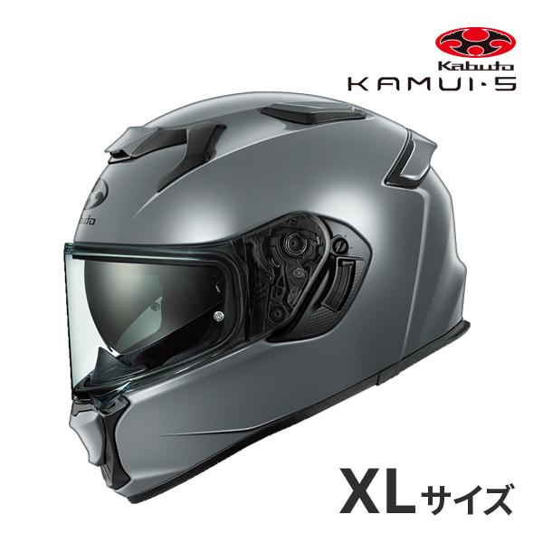 OGKカブト KAMUI 5涼しく、優しく、便利を全部つめ込んだ 快適欲張ヘルメット。■カラー：グレー■サイズ：XL(61-62cm)※サイズはあくまで目安です。製品の設計により同じサイズ表示でも装着感が異なる場合があります。■SG規格適合...