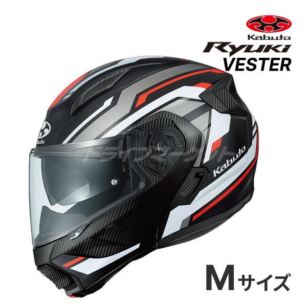 OGKカブト RYUKI VESTERどんなシーンでも決まる、アーバンなシンプルグラフィック。■カラー：ブラックホワイト■サイズ：M(57-58cm)※サイズはあくまで目安です。製品の設計により同じサイズ表示でも装着感が異なる場合があります...