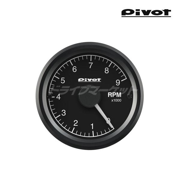 【送料無料】【代引き手数料無料】PIVOT GT GAUGE-52 タコメーターGST-5（ホワイト照明）最新技術と場所を取らない52mmというサイズ。