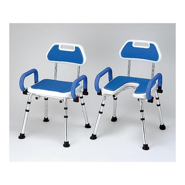 【カタログあり】【お見積もりOK】【送料無料】★18%OFF★0-8073-01シャワーいす（可動式ひじ掛け／座面角タイプ） JANコード:4562108491525