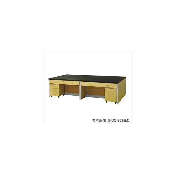 【カタログあり】【お見積もりOK】【条件付送料無料】★21%OFF★【大型商品※送料別途】アズワン3-7744-04　中央実験台 (木目調タイプ) 3600×1500×800 mm　HDO-3615M JANコード:4589638179068