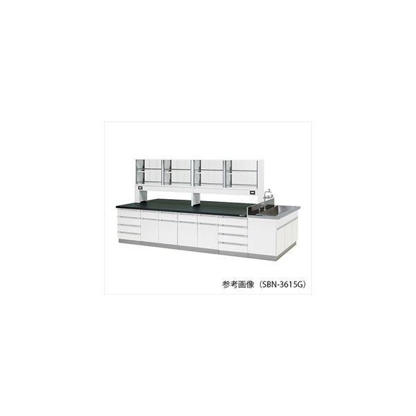 【カタログあり】【お見積もりOK】【条件付送料無料】★21%OFF★【大型商品※送料別途】アズワン3-7815-03　中央実験台 (木製タイプ) ガラス戸付 3600×1500×800/1800 mm　SBN-3615G JANコード:45...