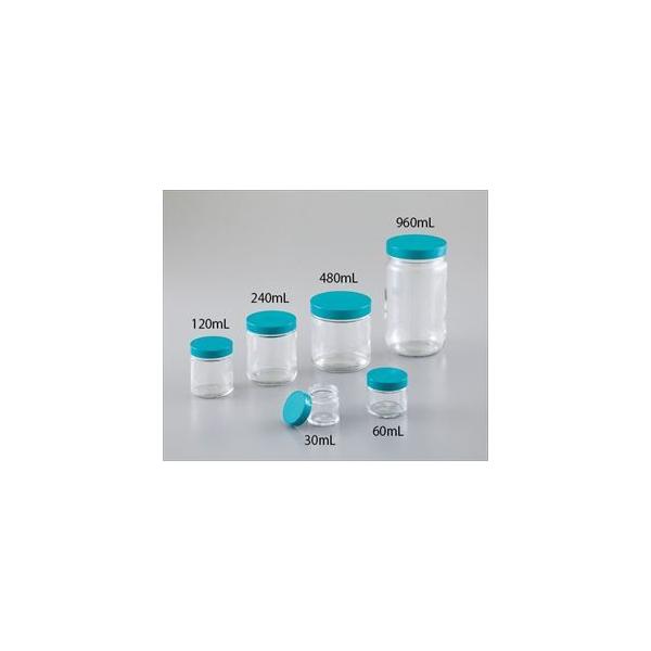 【カタログあり】【お見積もりOK】【送料無料】★12%OFF★Qorpak4-2905-02　広口ガラス瓶（バキューム処理済）　60mL　24本入  JANコード:4589638367878