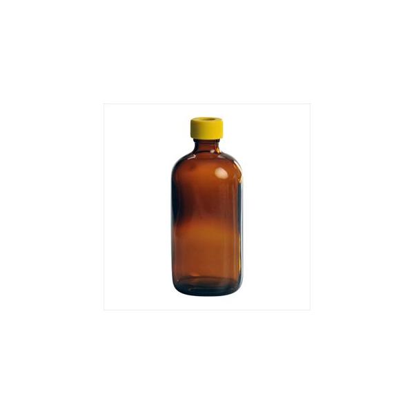 【カタログあり】【お見積もりOK】★12%OFF★4-4810-02 セプタム付きボトル・細口 125mL レベル2 茶 24本入 2121-S004 JANコード:4582619640298
