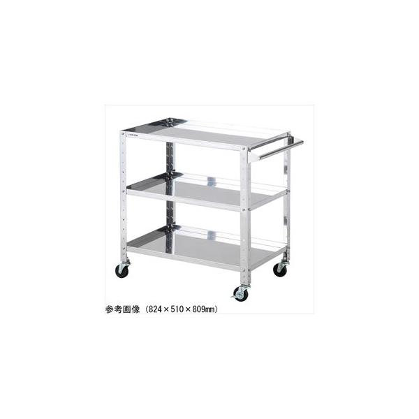 【カタログあり】【お見積もりOK】【送料無料】★15%OFF★4-5072-02 ステンレス導電ヘビーワゴン レギュラー 3段 NEH-3R JANコード:4582619630480