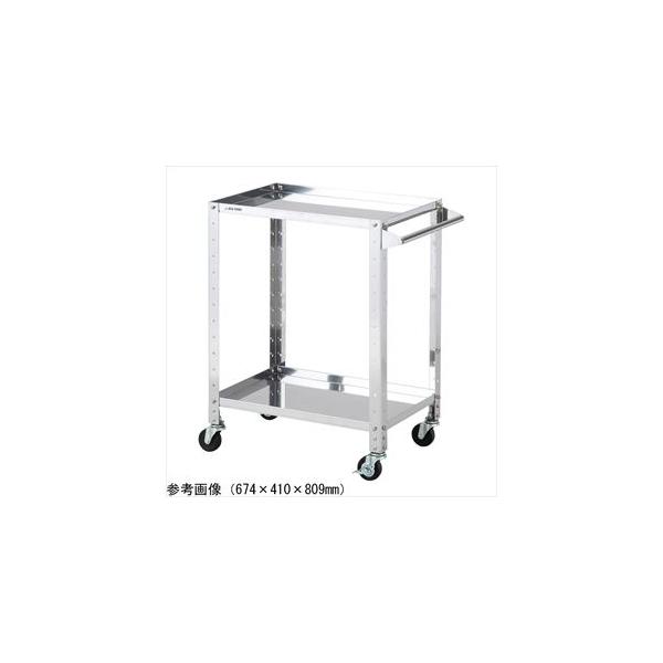 【カタログあり】【お見積もりOK】【送料無料】★15%OFF★4-5072-03 ステンレス導電ヘビーワゴン ラージ 2段 NEH-2L JANコード:4582619630497