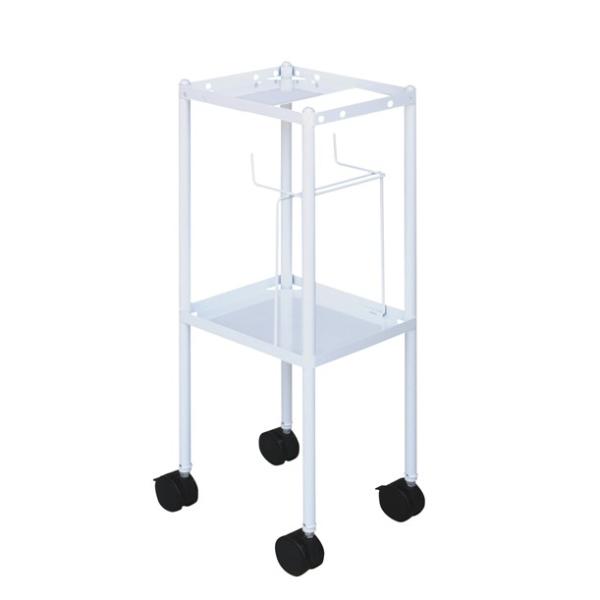 【カタログあり】【お見積もりOK】【送料無料】★18%OFF★●サイズ：W424×D274×879mm●重量：6.3kg●材質：スチール（エポキシ塗装）●キャスター：φ84mm（対角ストッパー付）●狭小スペースに設置可能で、かつ患者と医療ス...