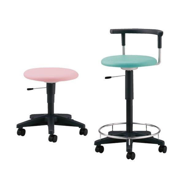 【カタログあり】【お見積もりOK】【送料無料】★24%OFF★●張地は耐薬品・防汚・難燃のビニールレザー。●座高ガス上下調節。医療機器対象外