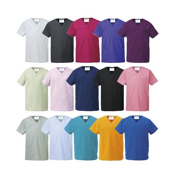 【カタログあり】【お見積もりOK】★32%OFF★●着脱がしやすい肩口スナップボタン仕様。●袖から脇が見えにくいセットインスリーブ。●材質：ポリエステル100%、制菌、吸汗、制電、防汚※ご注文の際には、□□にサブコードをご指定ください。JA...