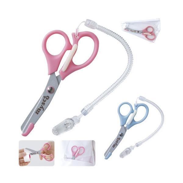 【カタログあり】【お見積もりOK】★13%OFF★●ポケットなどに付けられる便利な伸縮ストラップ付。●刃は粘着テープの糊がつきにくいフッ素加工を施してあります。●サイズ：全長＝140mm、刃渡り＝50mm●材質：刃材＝ステンレス、ハンドル・...