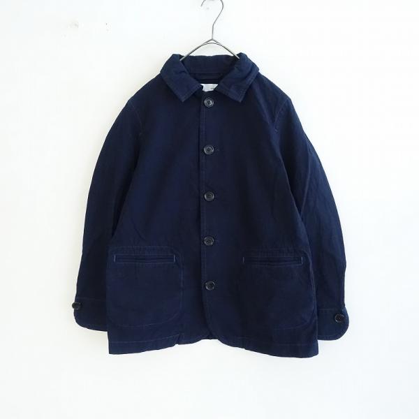 染/定価2.5万】ハウス HUIS. *コットンボイルカバーオール 染/定価2.5万】ハウス HUIS. *コットンボイルカバーオール